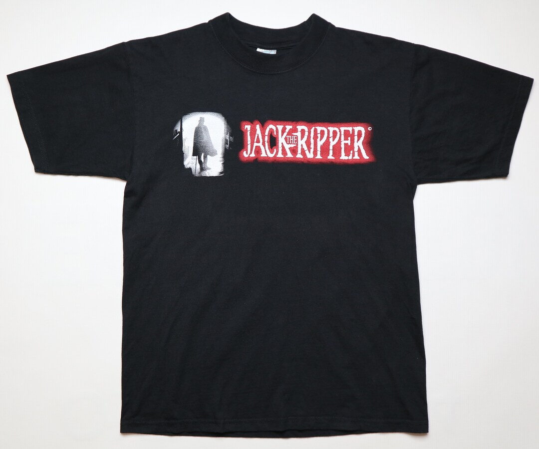 Jack the Ripper Whitechapel Tour 1990s 90s Vintage Graphic Tee Jersey ...