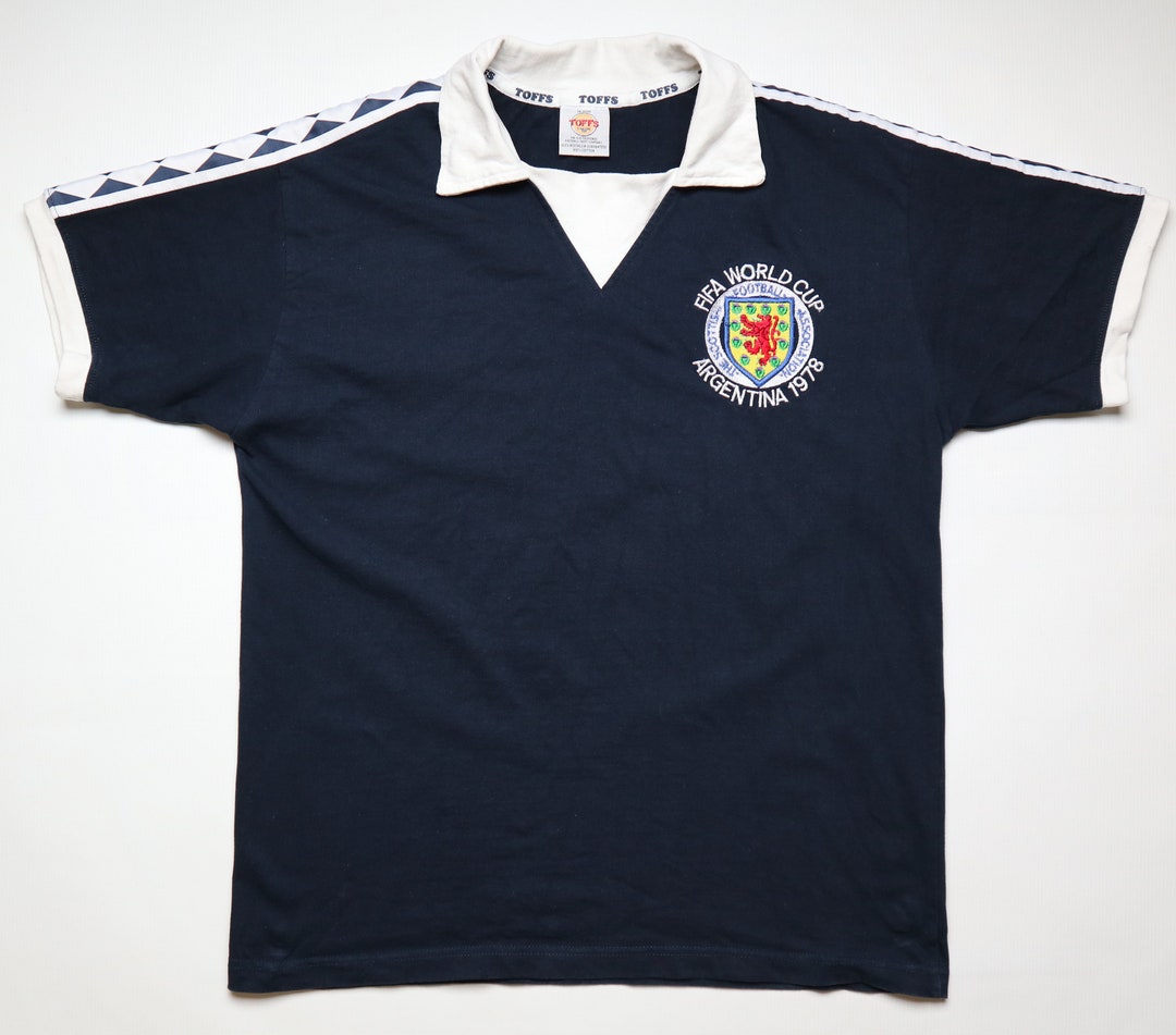 Scotland National Team World Cup 1978 Home Retro Replica Football Shirt ...