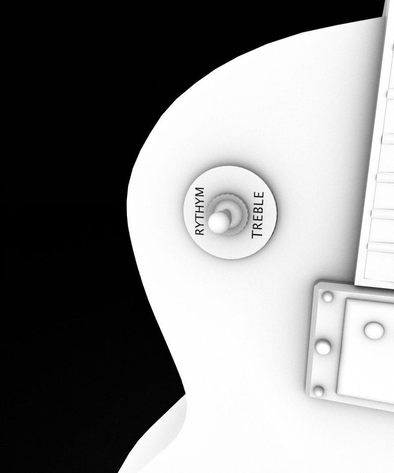 Gibson Guitar Model – Complete Print - STL File - Etsy