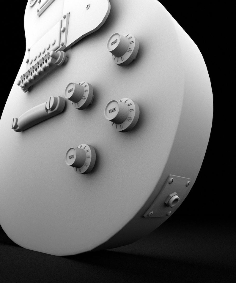 Gibson Guitar Model – Complete Print - STL File - Etsy