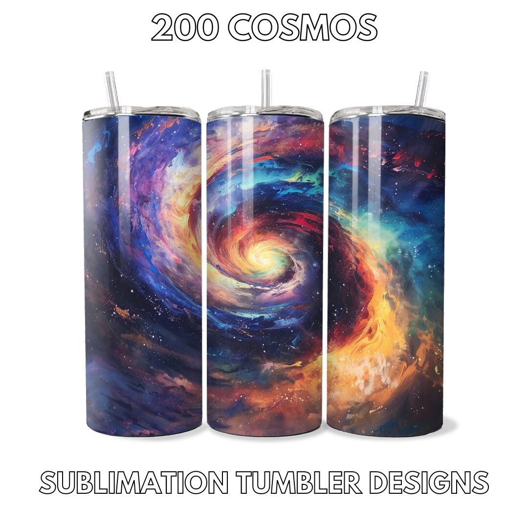 200 Cosmos Sublimation Tumbler Designs - Etsy