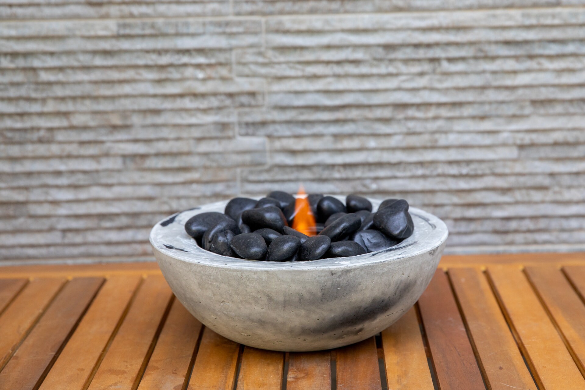 Concrete Fire Bowl,fire Pit,table Fire Bowl,outdoor Decor,handmade Fire ...