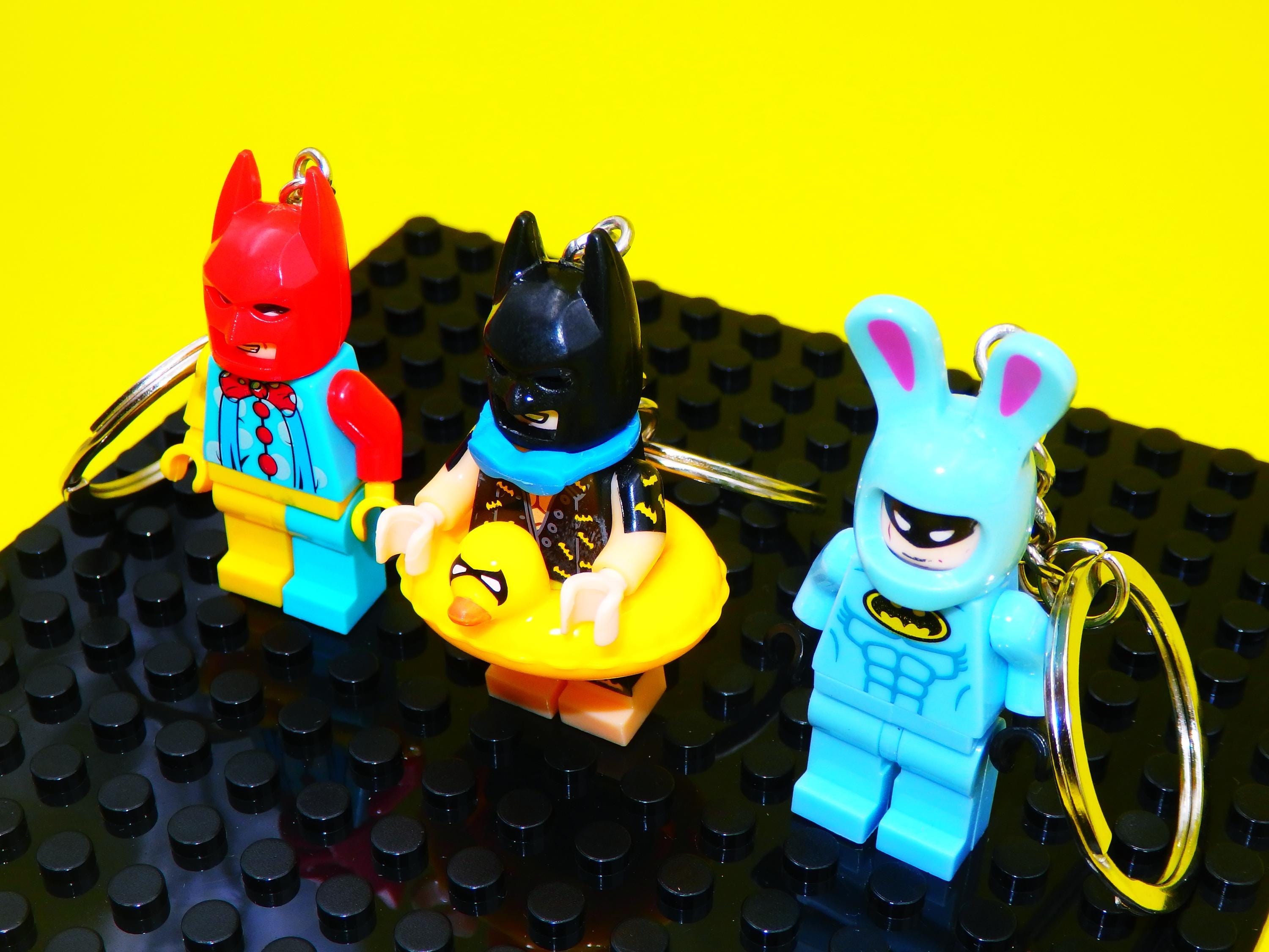 3D Batman Keychain, Costume, Super Cute Keychain Charm, Waterproof ...