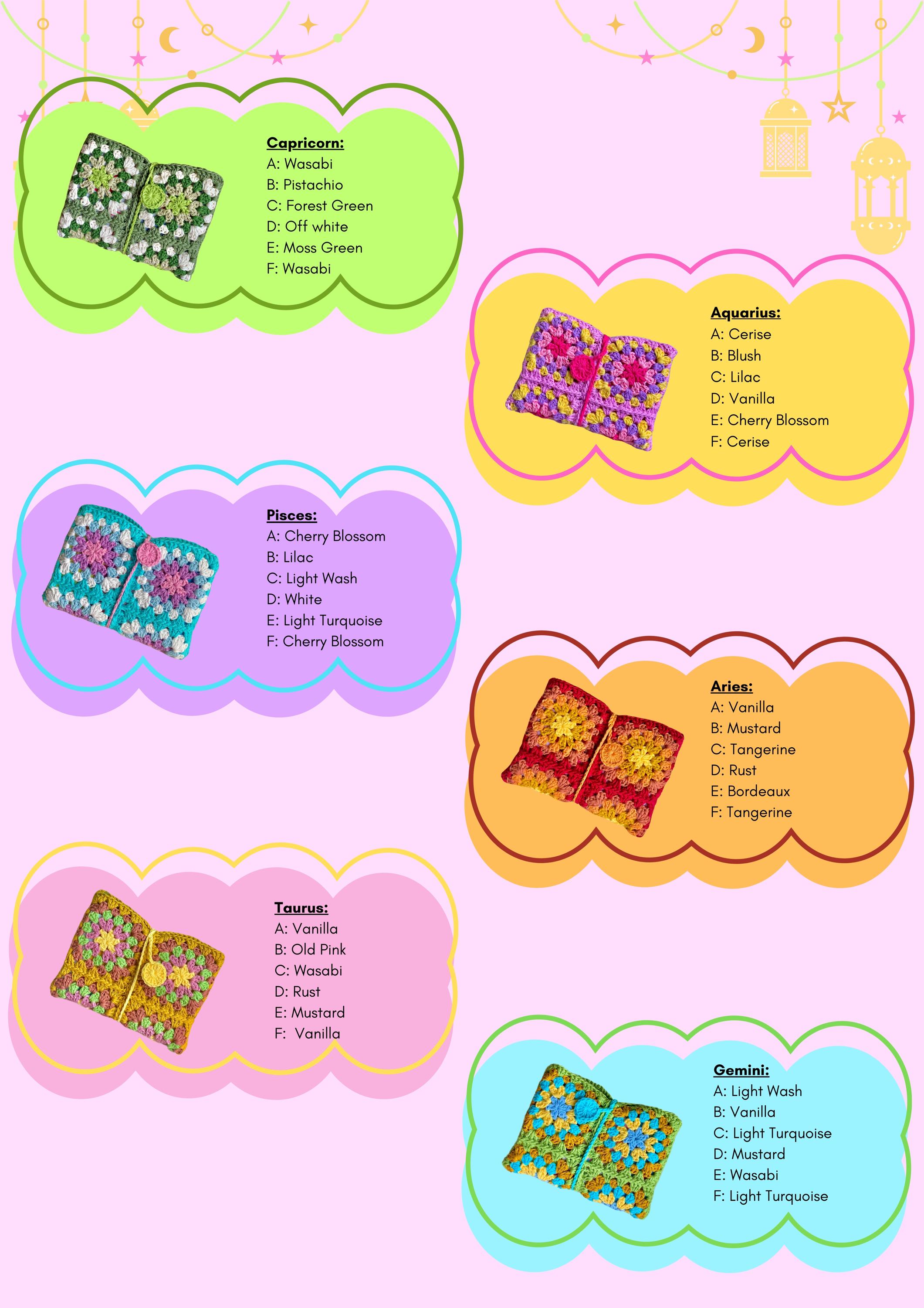 PDF Star Sign Book Cosy Crochet Pattern - Etsy