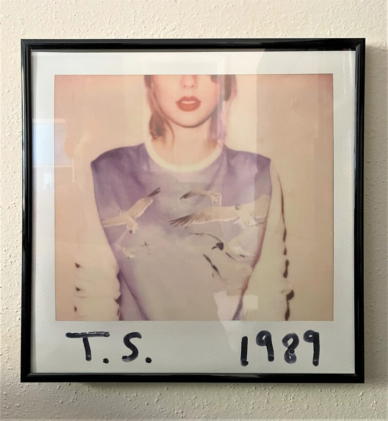 Taylor Swift Framed Record Album Cover - Etsy
