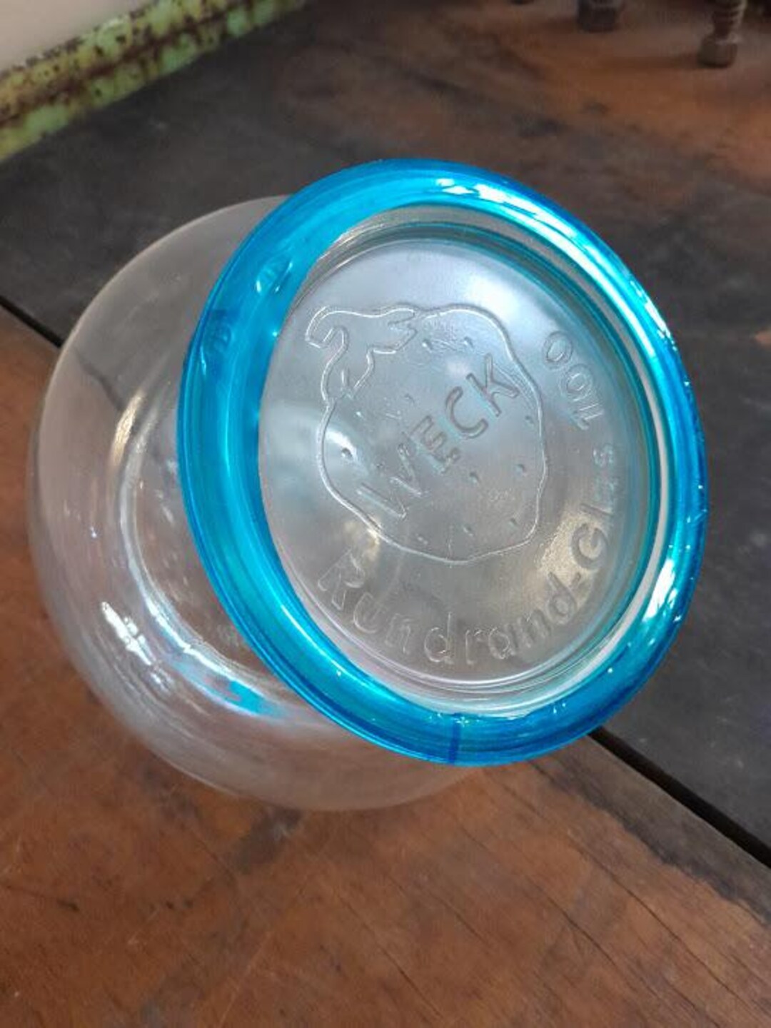 Weck Deco Jar Set, 1ltr X4 With Original Gaskets and Clamps - Etsy