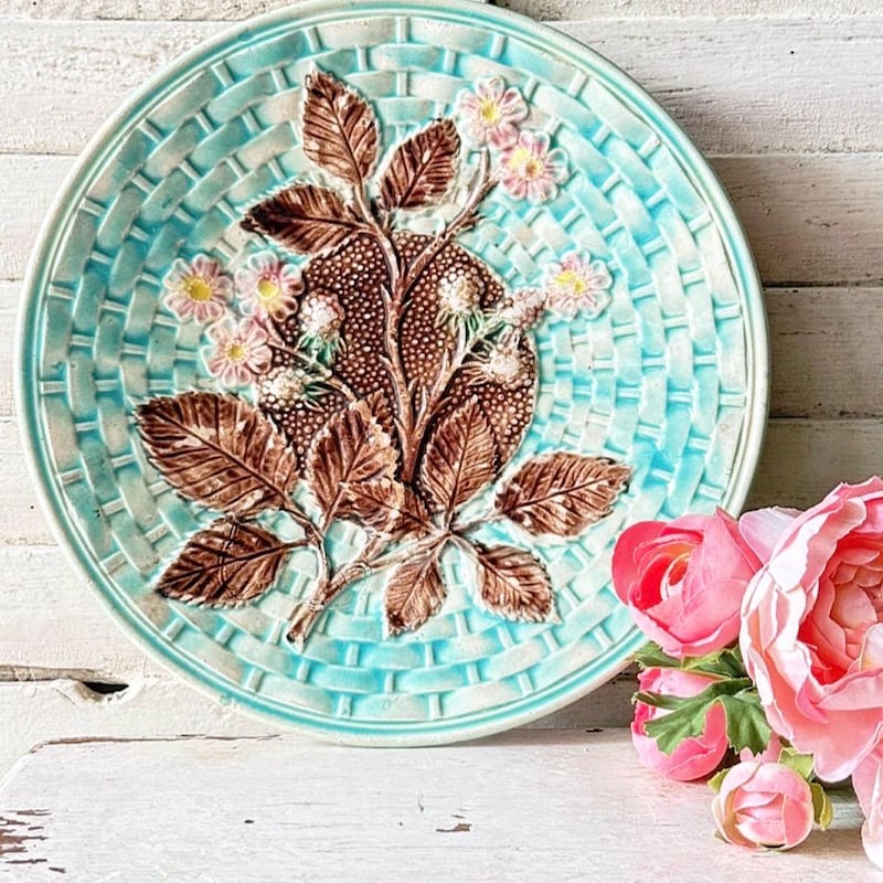Majolica Plates English - Etsy