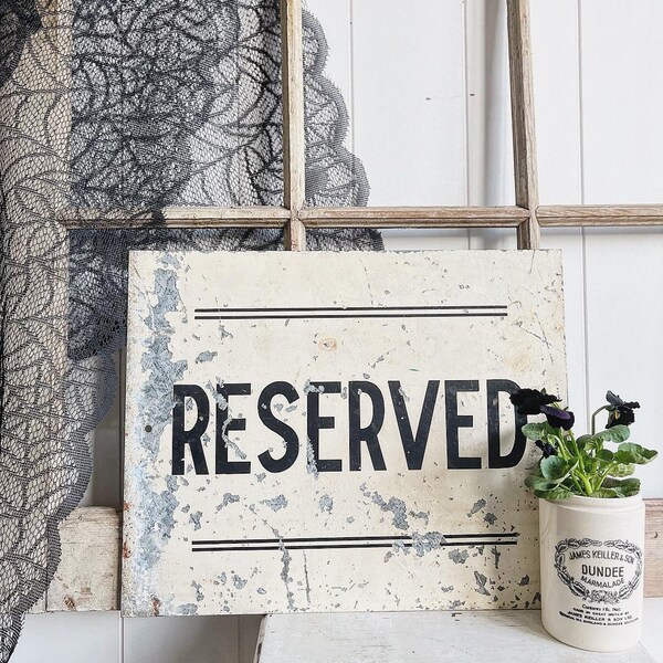 Painted Metal Sign - Etsy