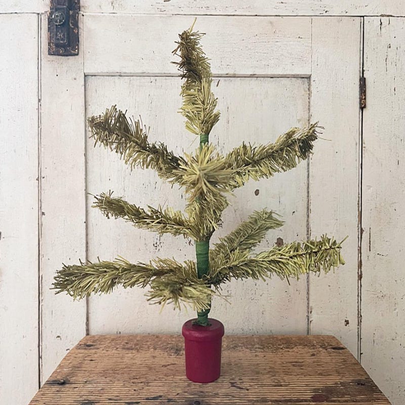 Antique Feather Tree - Etsy