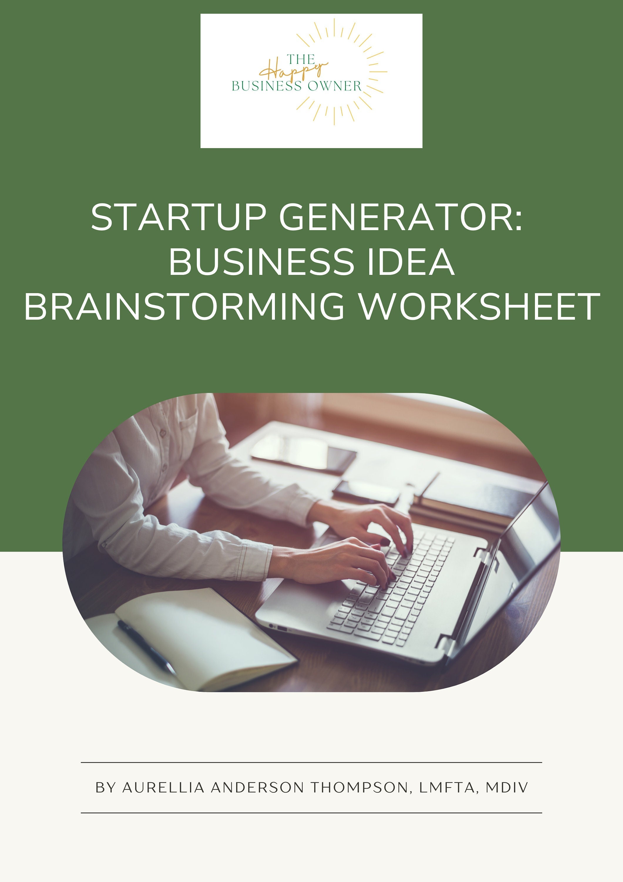 Startup Idea Generator: Business Brainstorming Worksheet - Etsy