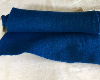 100 Percent Wool Felt Roll in Color OCEAN 5 X 36 Wool Felt Blue Felt - Etsy
