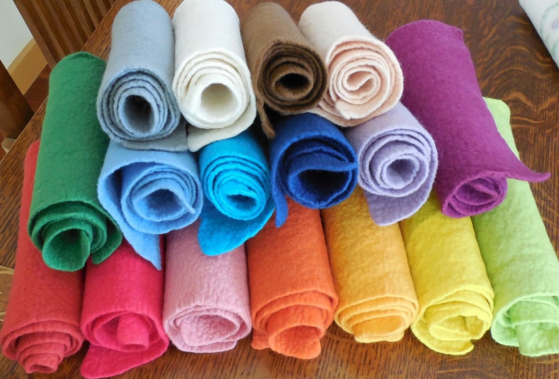 Felt Sheet - Citrus Green - 100% Merino Wool Felt - 9 X 25 Inches ...