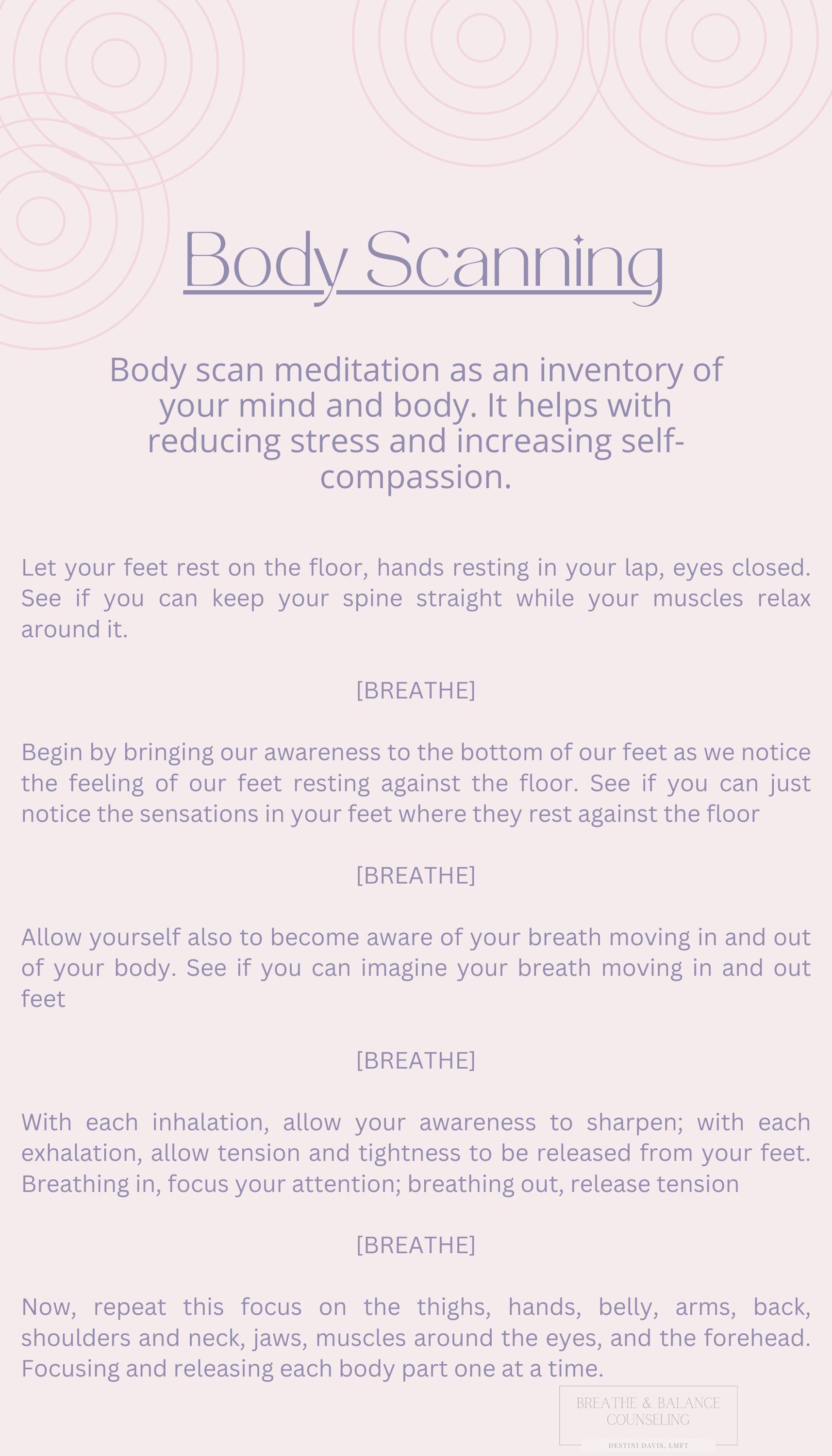 Grounding Techniques - Wallet Sized Cards - PDF, Printable- Mental ...