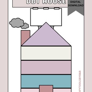 DBT House Worksheet | DBT Sheet, DBT Coping Skills, Dbt Therapy ...
