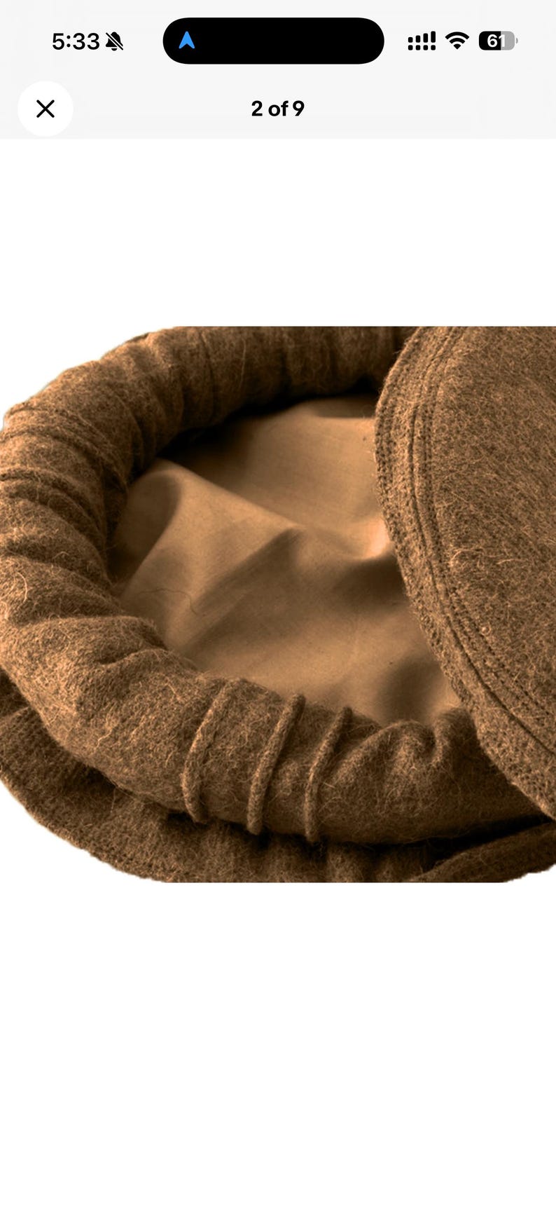 Afghan Pakol Wool Hat Chitrali Peshawari Topi Kuchi Tribal Cap Made in ...