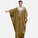 Bisht Arabic Cloak Dress Men’s Thobe Black White Brown Burda Gold Trim ...