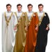 Bisht Arabic Cloak Dress Men’s Thobe Black White Brown Burda Gold Trim ...