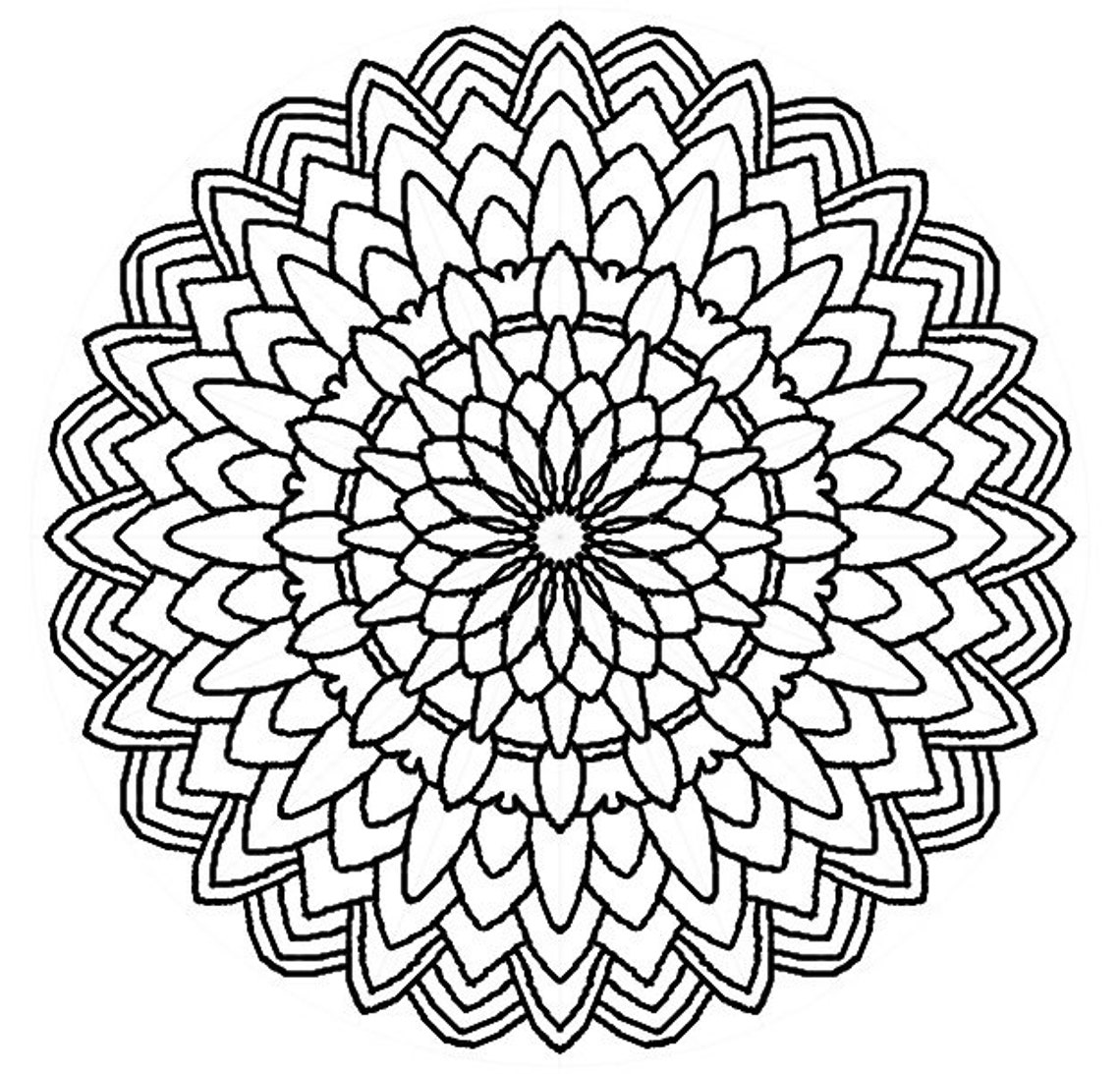 Dozens of Mandalas, Adult Coloring, Stress Relief, Kids and Teens ...