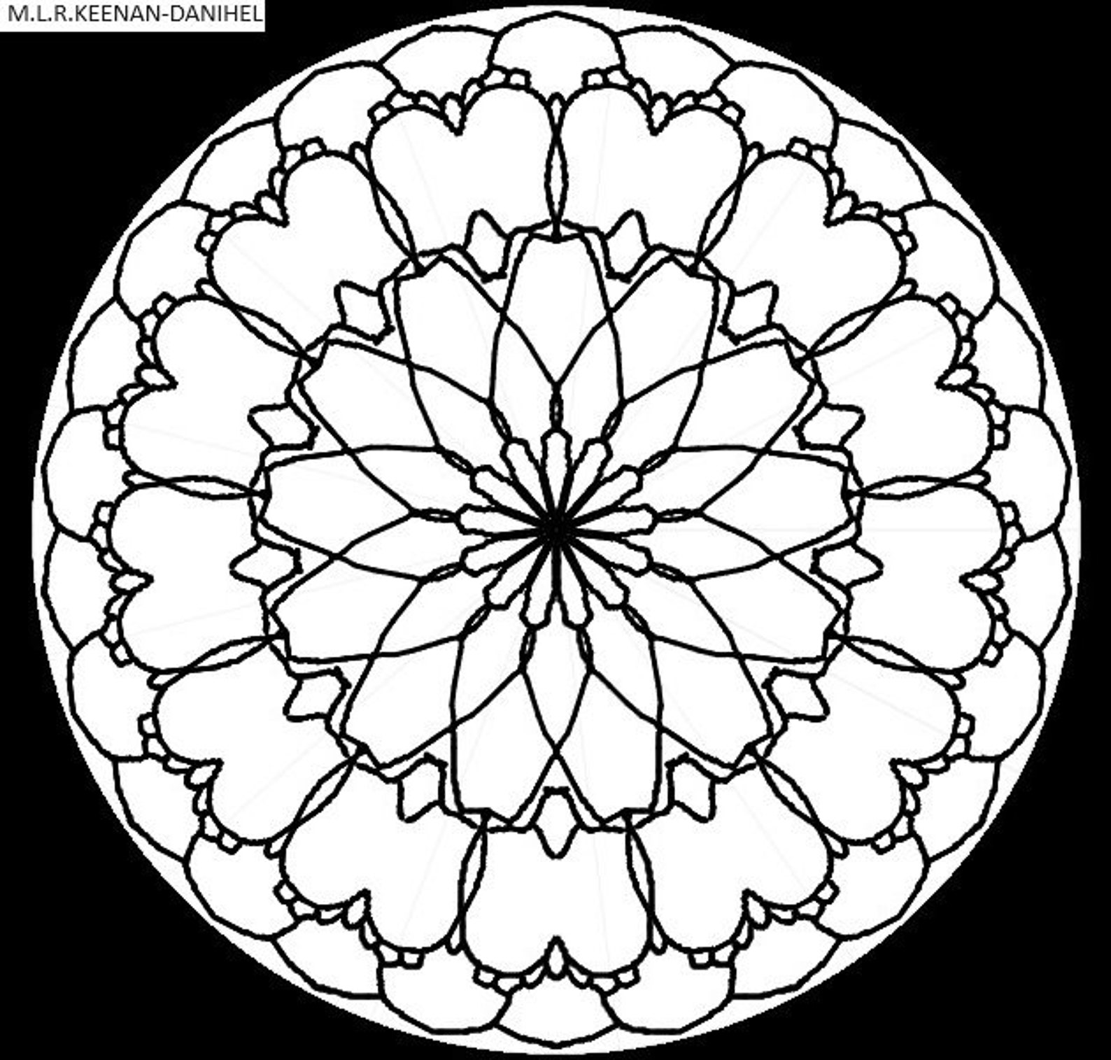 Magical Mandalas, Mandala Coloring Pages, Mandala Invitation Making ...