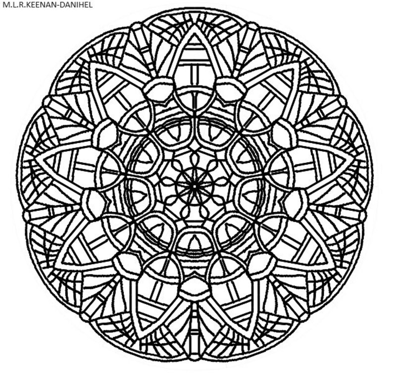 Magical Mandalas, Mandala Coloring Pages, Mandala Invitation Making ...