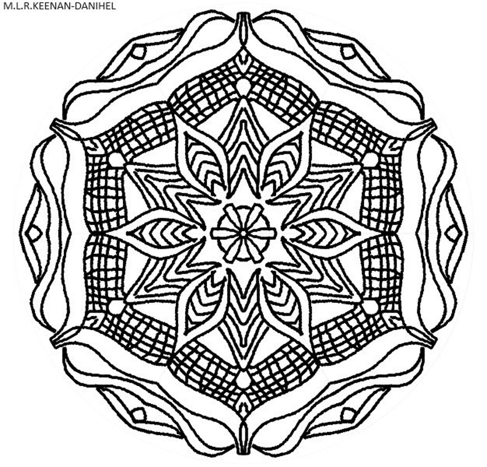 Magical Mandalas, Mandala Coloring Pages, Mandala Invitation Making ...