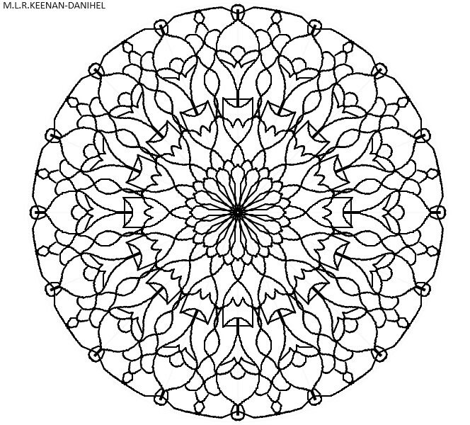Magical Mandalas, Mandala Coloring Pages, Mandala Invitation Making ...