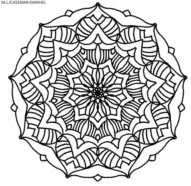 Magical Mandalas, Mandala Coloring Pages, Mandala Invitation Making ...