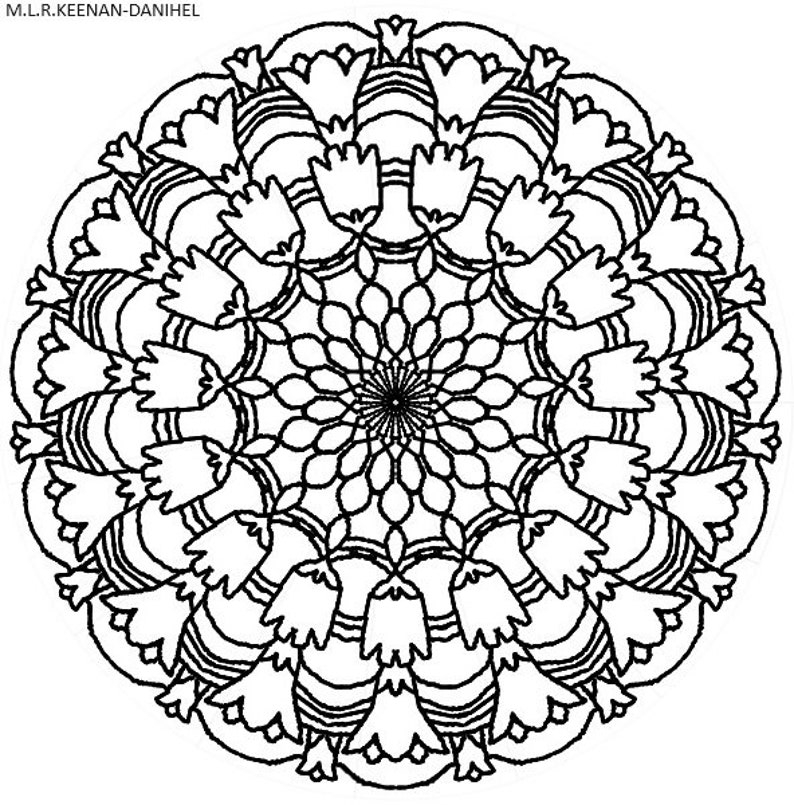 Magical Mandalas, Mandala Coloring Pages, Mandala Invitation Making ...