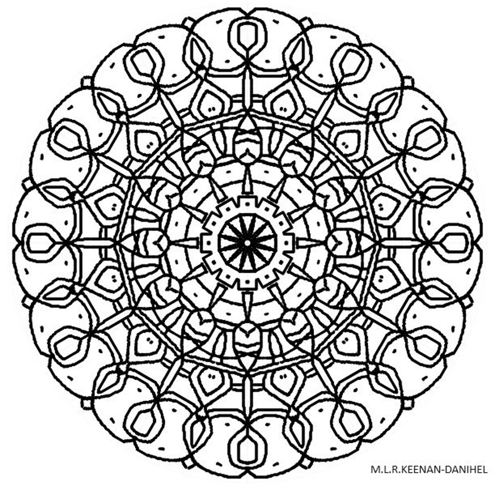 Magical Mandalas, Mandala Coloring Pages, Mandala Invitation Making ...