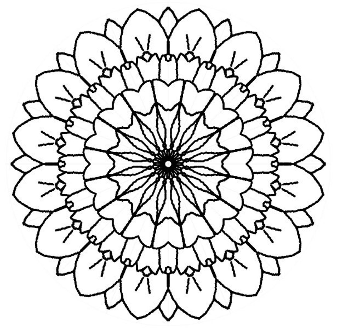 Dozens of Mandalas, Adult Coloring, Stress Relief, Kids and Teens ...