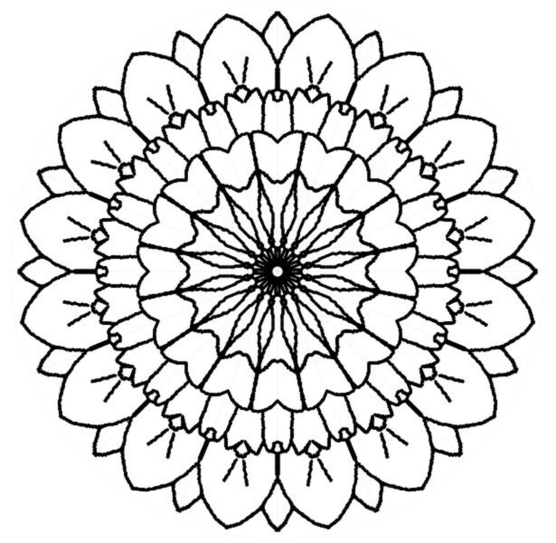 Dozens of Mandalas, Adult Coloring, Stress Relief, Kids and Teens ...