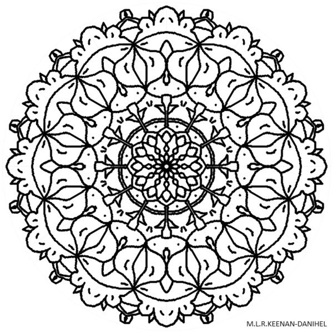 Magical Mandalas, Mandala Coloring Pages, Mandala Invitation Making ...