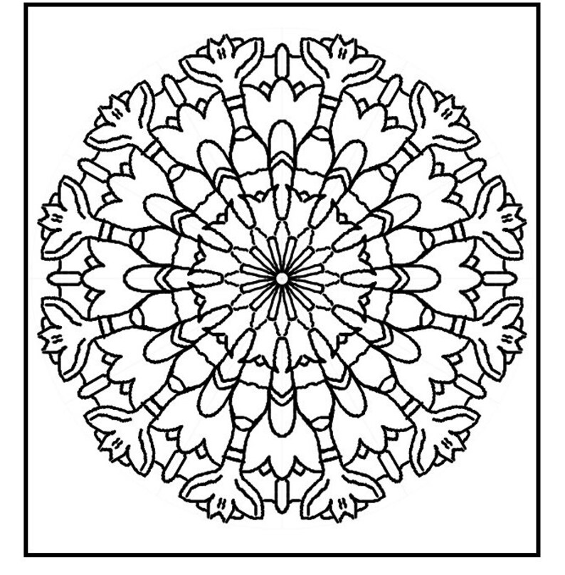 Dozens of Mandalas, Adult Coloring, Stress Relief, Kids and Teens ...