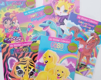 Lisa Frank Stickers - Etsy