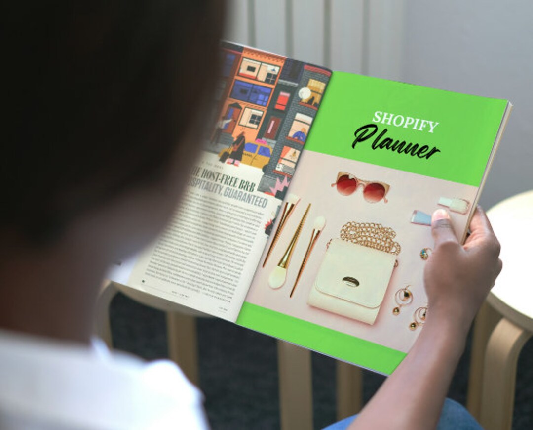 Shopify Planner - Printable Small Business Planner Digital Online Shop ...