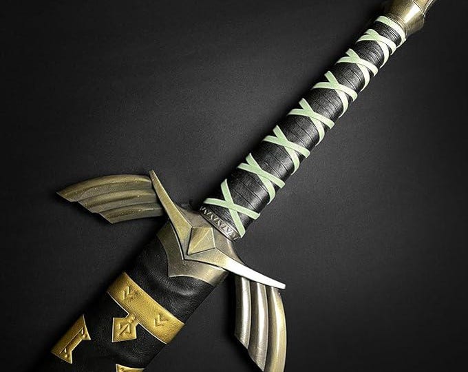 Limited Edition Legend of Zelda Master Sword Full-size Metal Replica ...