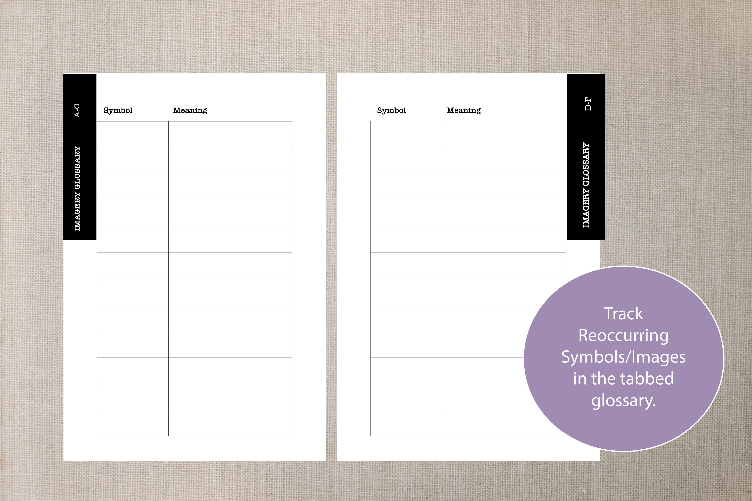 Dream Journal With Prompts for Recording and Reflecting on - Etsy