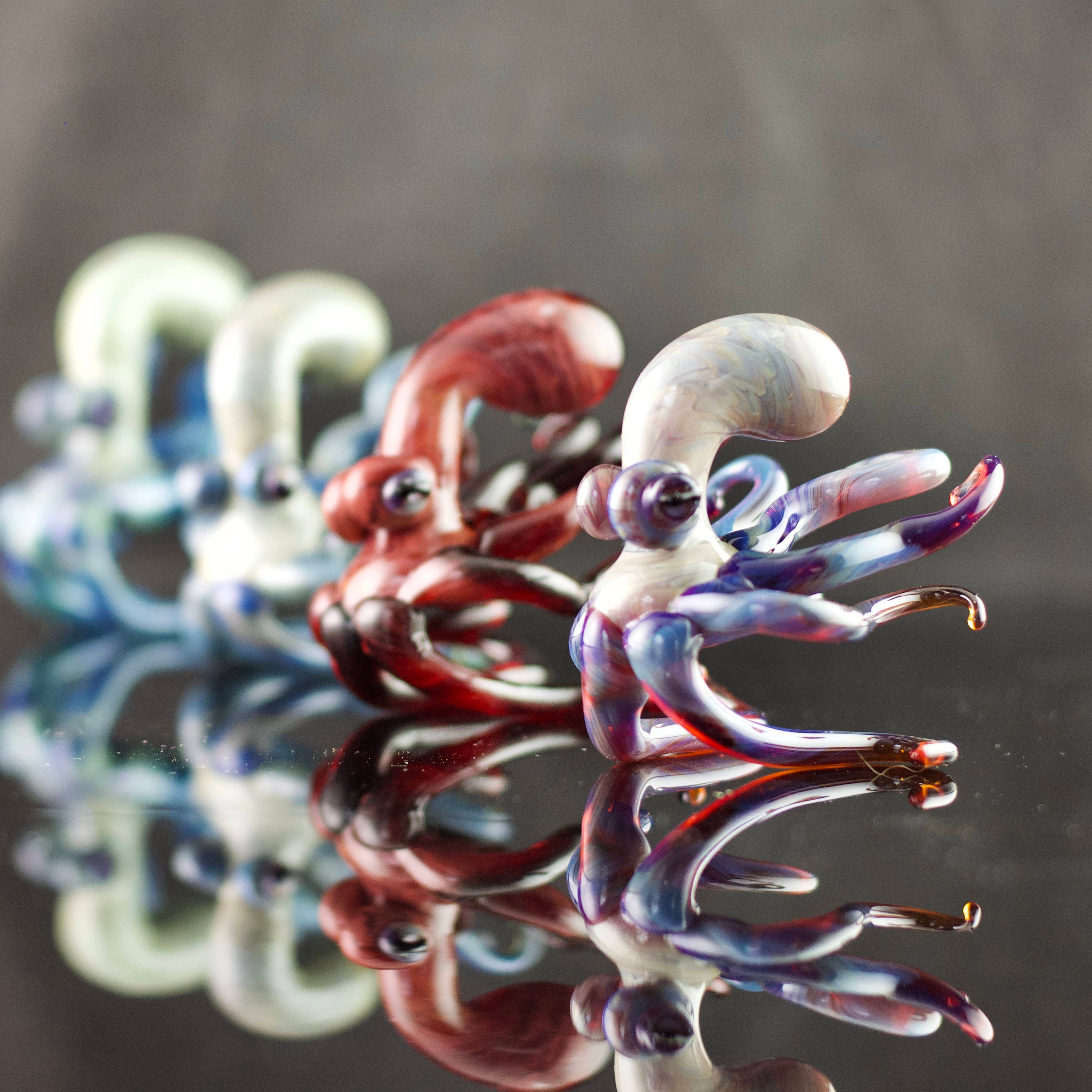 Octopus Ornament / Octopus Sculpture / Holiday Decor / Coastal ...