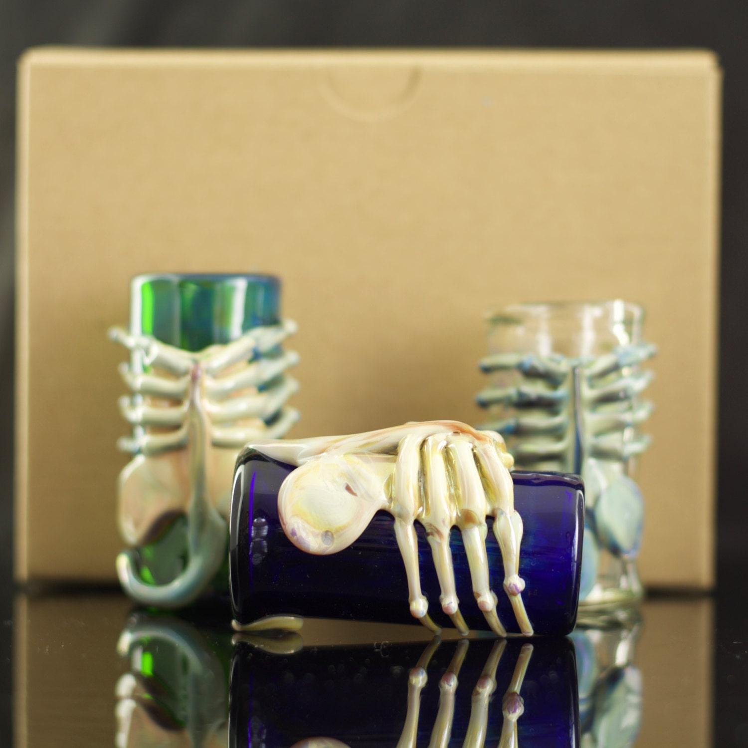 Facehugger Alien Shot Glass in Your Choice of Color