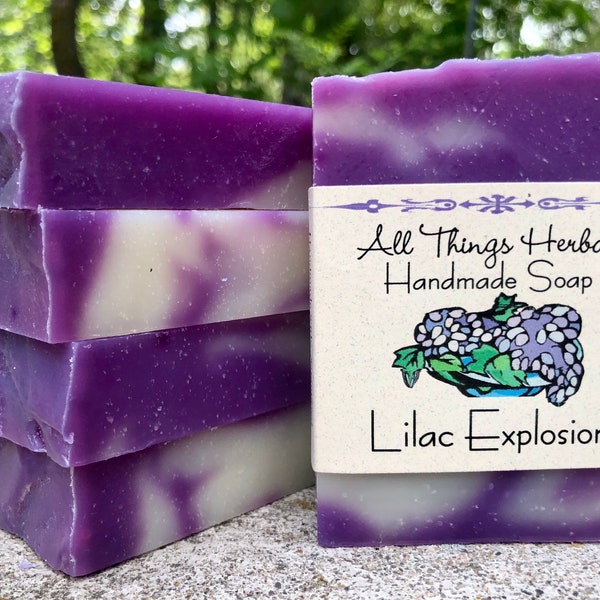 Lilac Soap - Etsy