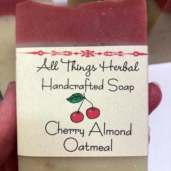 Cherry Almond Soap - Etsy