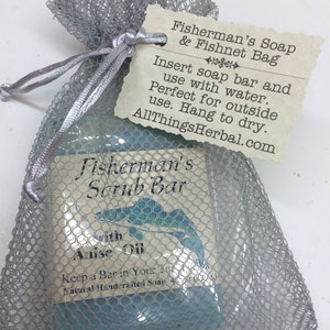 Two Bars of Fisherman's Scrub Fishing Secret Soap Handmade Anise Soap ...