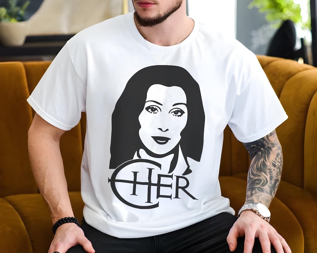 Cher V1 Movie Poster Vintage Retro Print Natural Cotton T Shirt 8 COLORS Women Men Unisex - Etsy