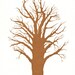 Wisdom Tree Original Art Screen Print Tree Art Home Decor - Etsy