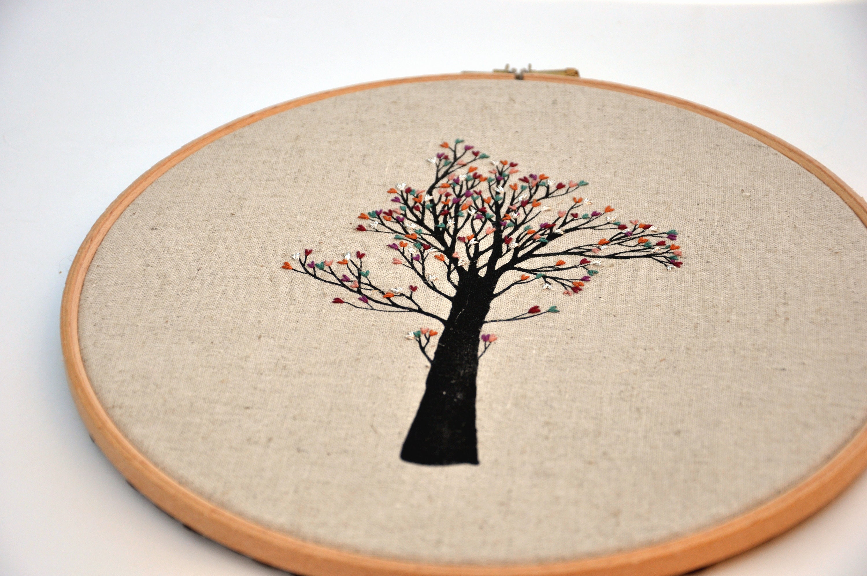 Embroidery Tree the Healing Tree - Etsy