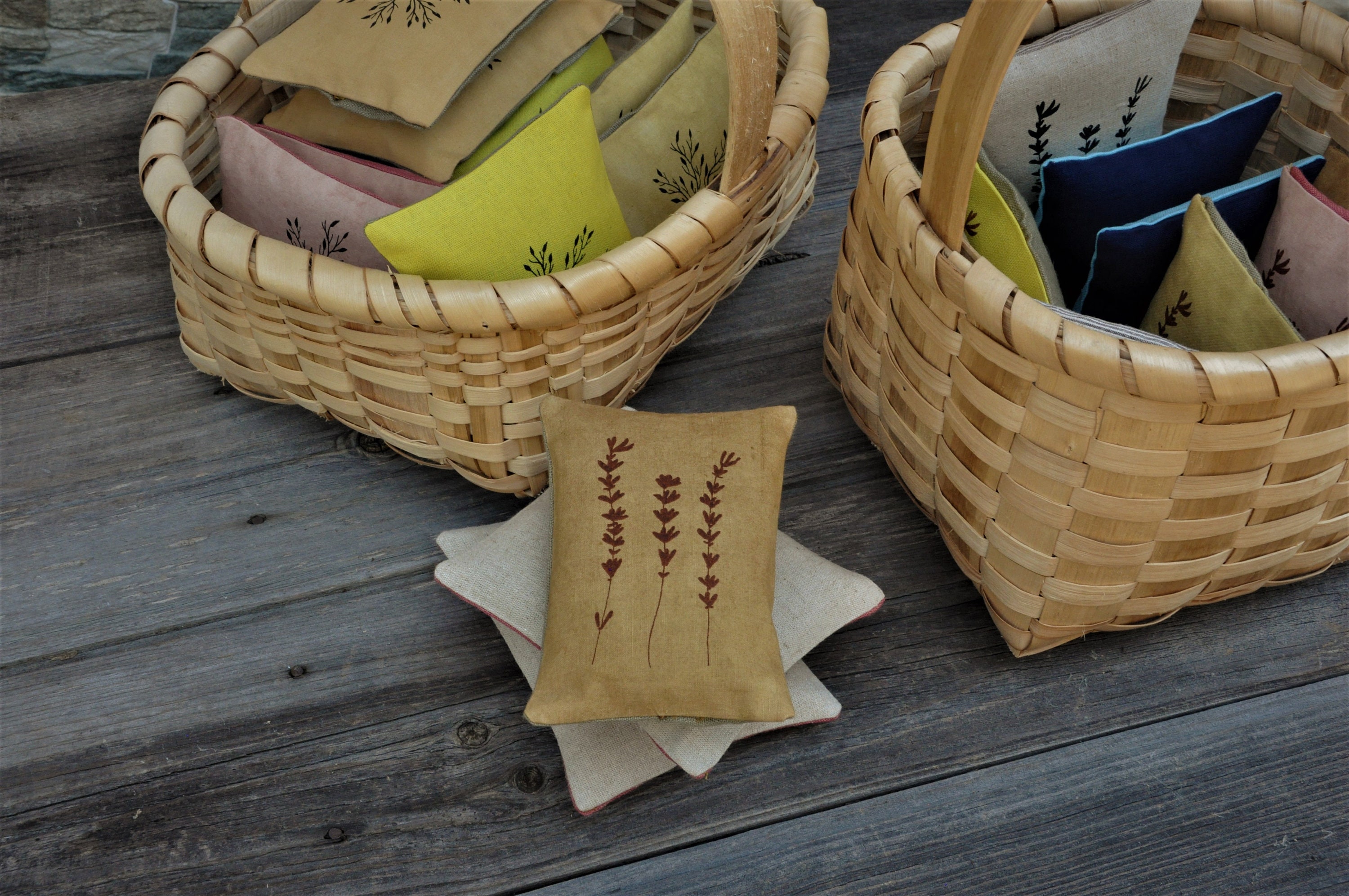Lavender Sachet Scented Pillow Home Dye Fabric - Etsy