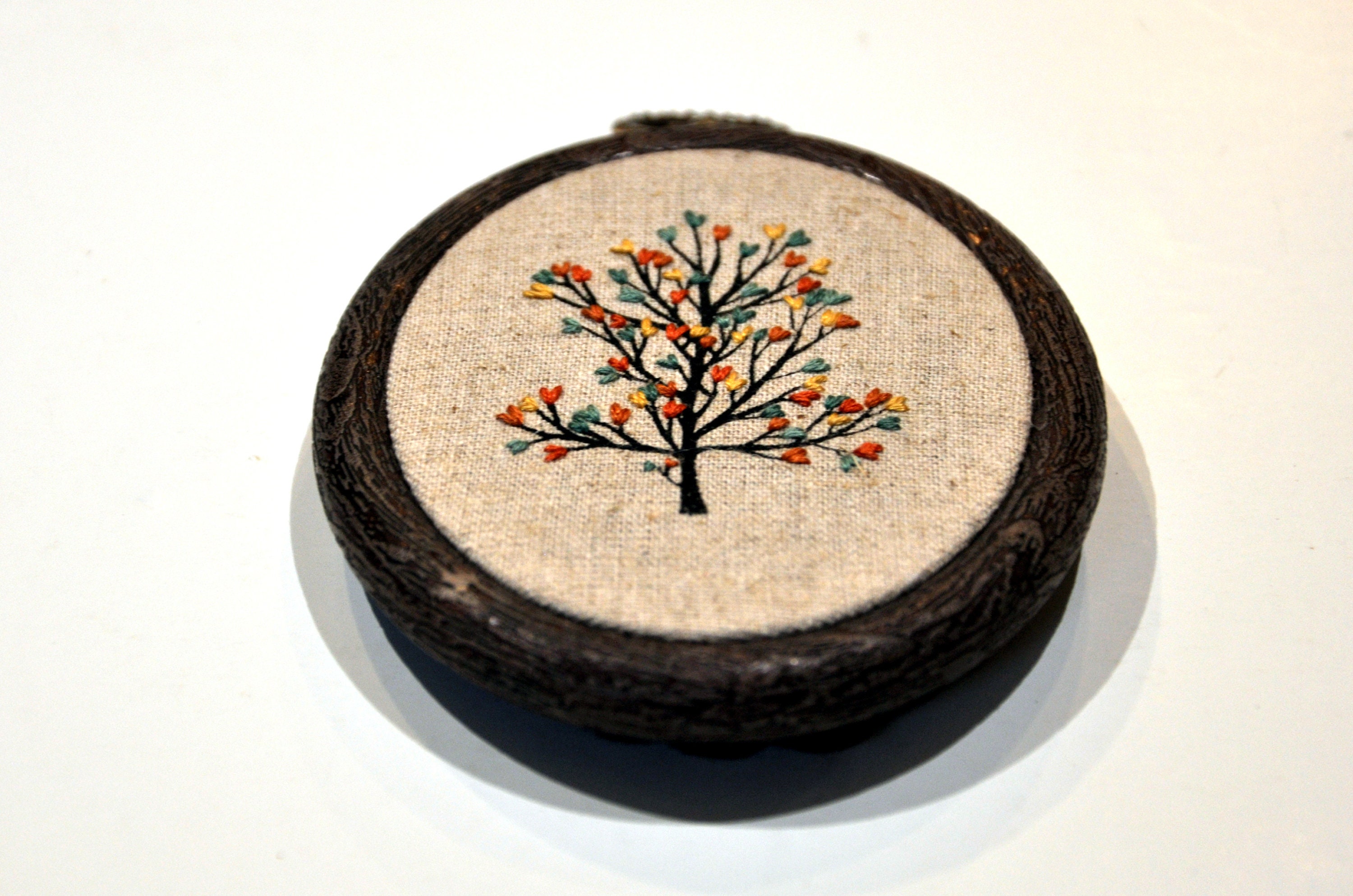 Tiny Tree Hand Embroidery Hoop Art - Etsy