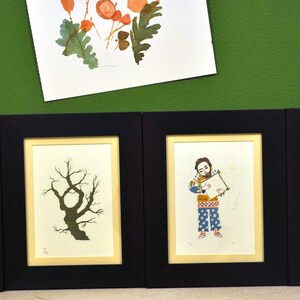 Wisdom Tree - Original Art Screen Print Tree Art Home Decor - Etsy