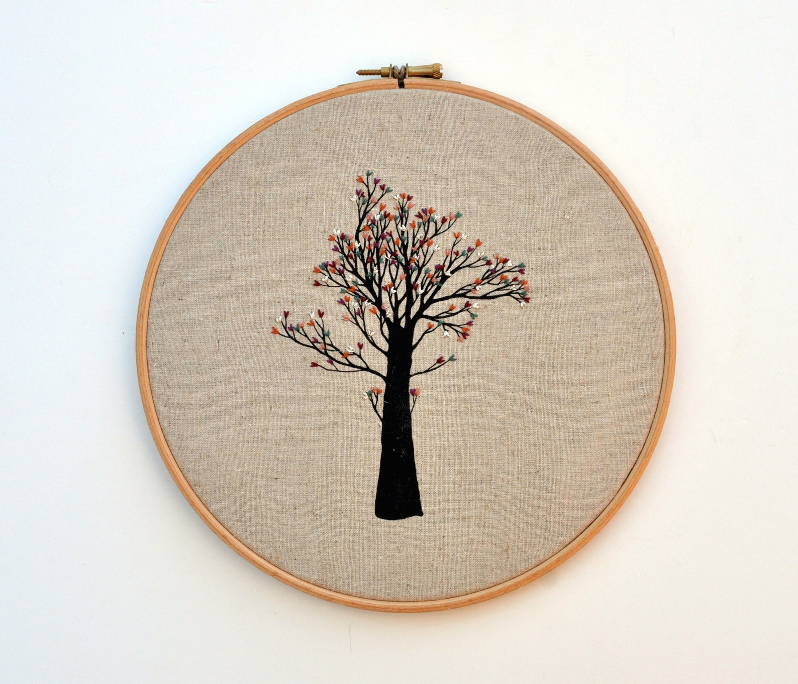 Embroidery Tree the Healing Tree - Etsy