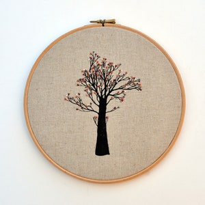 Embroidery Tree the Healing Tree - Etsy